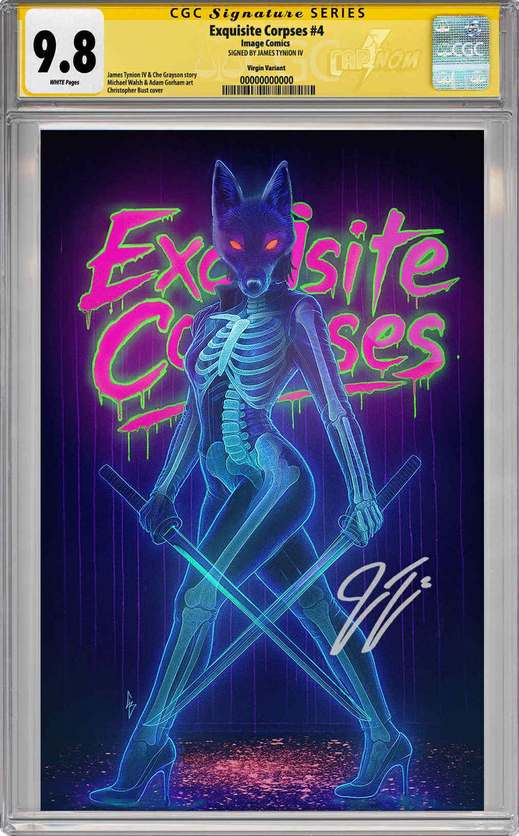 EXQUISITE CORPSES #4 "X-RAY FOX" VIRGIN EDITION BY CHRISTOPHER BUST – Captured Collectibles