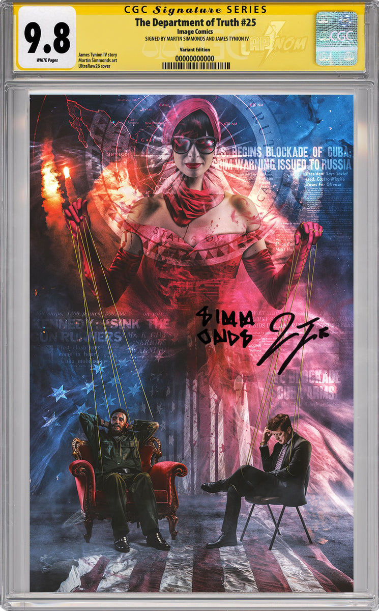 DEPARTMENT OF TRUTH #25 NYCC EXCLUSIVE "PUPPET MISTRESS" VIRGIN EDITIO ...