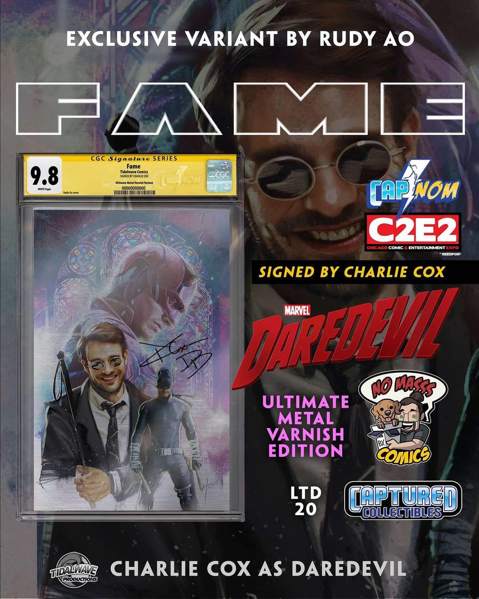 FAME: CHARLIE COX ULTIMATE METAL VARNISH EDITION CGC SS 9.8 SIGNED BY ...